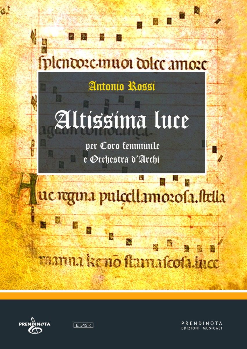 ALTISSIMA LUCE (A. Rossi) | Prendinota